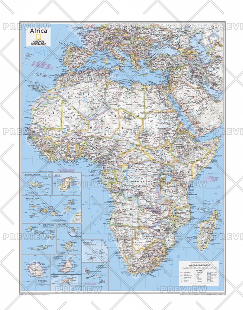 Africa Wall Map