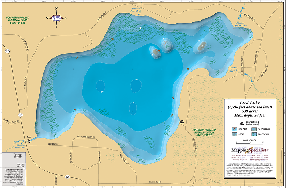 Lost Lake Fold Map