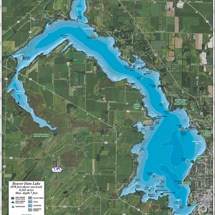 3-D Lake Maps Archives - Mapping Specialists Limited