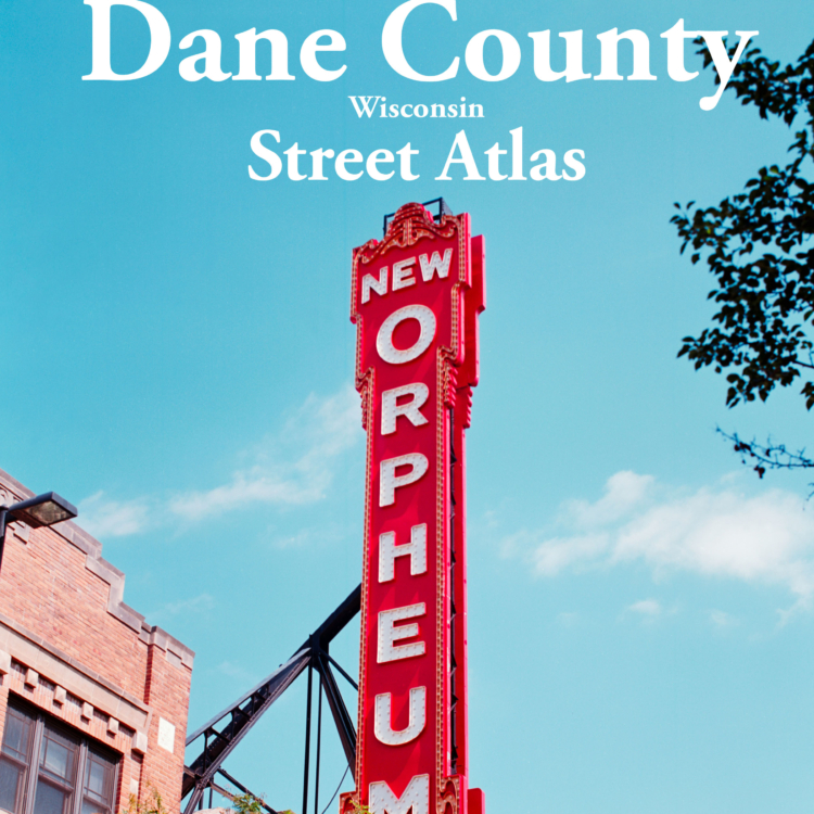 Dane County Wall Map - Mapping Specialists Limited