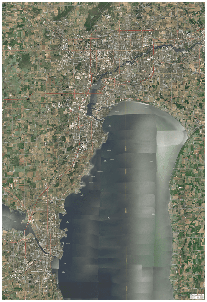 Fox Valley Metro Topo Map with Aerial Photography - Mapping Specialists ...