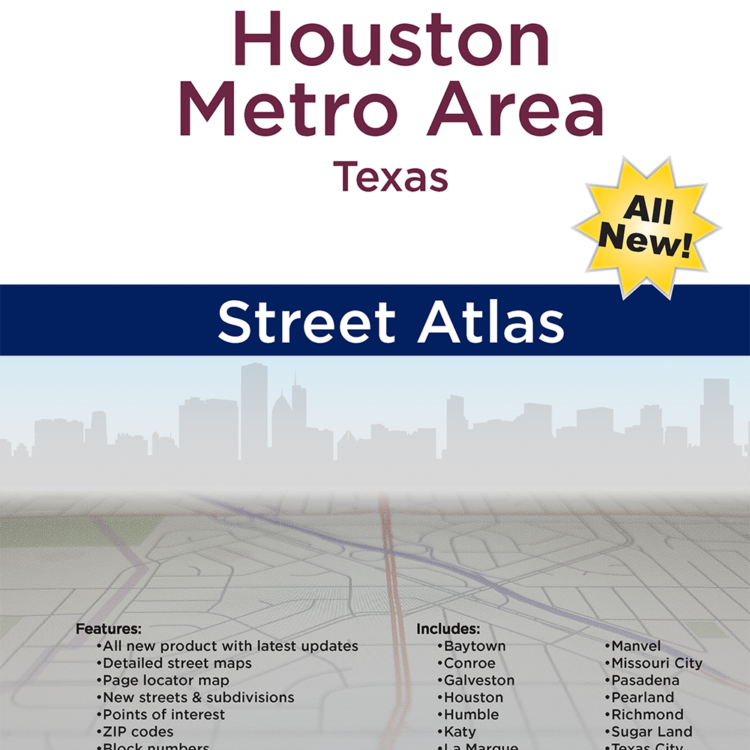 Fort Worth & Tarrant County Street Atlas - Mapping Specialists Limited