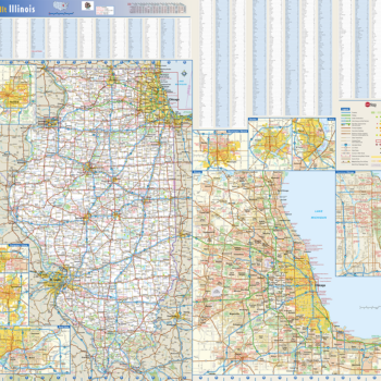 Wisconsin Wall Map - Mapping Specialists Limited