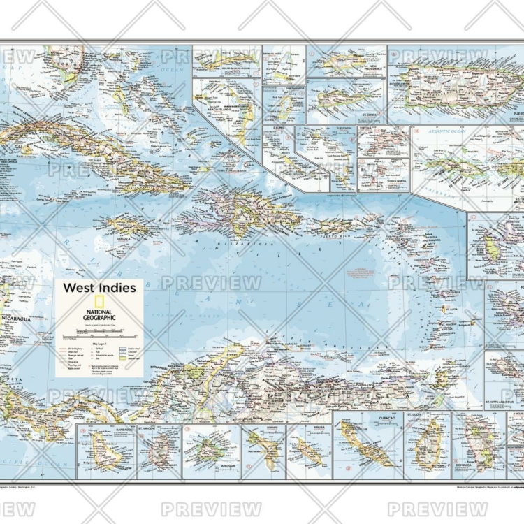 American Highway Road Atlas (Large Format) - Mapping Specialists Limited