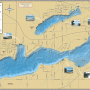Shawano Lake Fold Map - Mapping Specialists Limited
