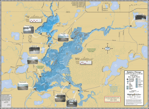 Rainbow Flowage Fold Map - Mapping Specialists Limited