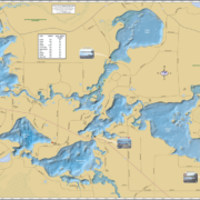 Turtle-Flambeau Flowage Fold Map - Mapping Specialists Limited
