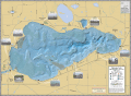 Shawano Lake Fold Map - Mapping Specialists Limited
