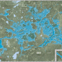 Chippewa Flowage Fold Map - Mapping Specialists Limited