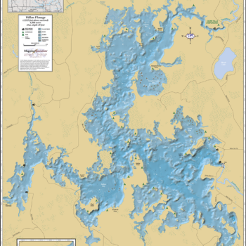 Lake Mohawksin Fold Map - Mapping Specialists Limited