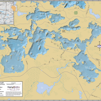 Cisco Chain Fold Map - Mapping Specialists Limited