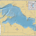 Lake Poygan & Lake Winneconne Wall Map - Mapping Specialists Limited