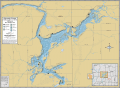 Holcombe Flowage Wall Map - Mapping Specialists Limited